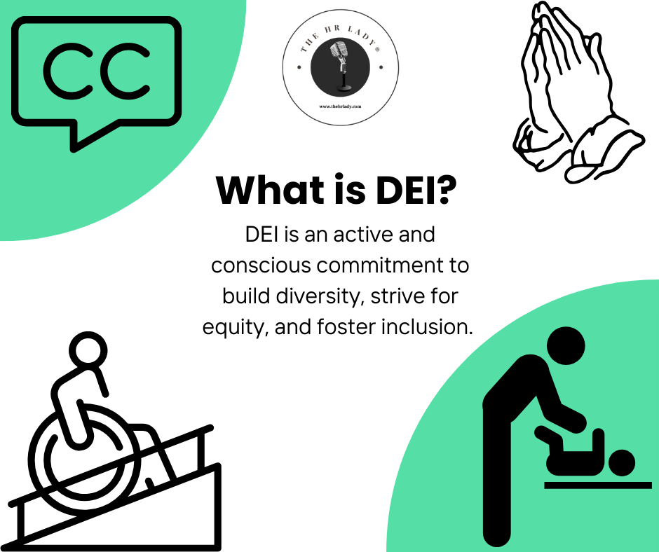 Let’s break down what DEI really means: - The HR Lady LLC.