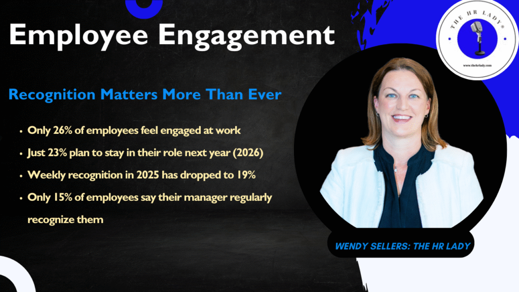 Employee Engagement: Recognition Matters - The HR Lady LLC.